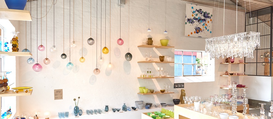 Pernille Bülow Glas - oplev glaskunst og dansk design på Bornholm